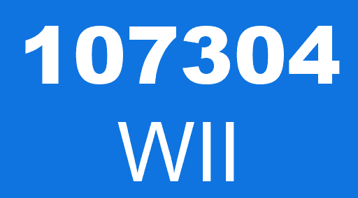 How do I fix the WiiConnect24 error code 107304? - Error Solutions