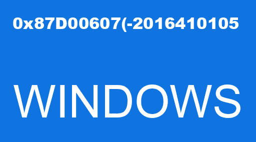 How to fix the Software Change Returned Error Code 0x87D00607 ...