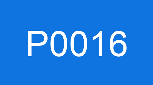 How do you fix p0016 code? - Error Solutions