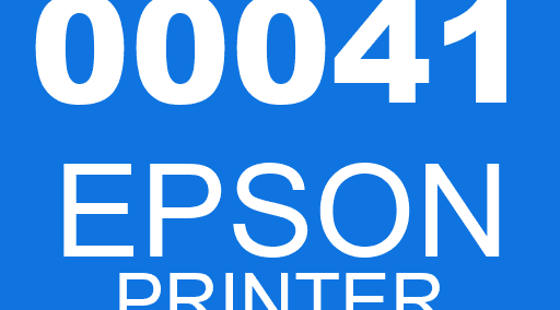 How do I fix Epson printer error 00041? - Error Solutions