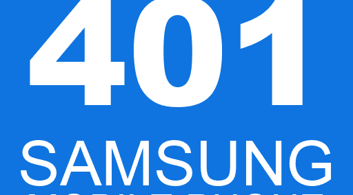 How to fix Samsung update error code 401? - Error Solutions