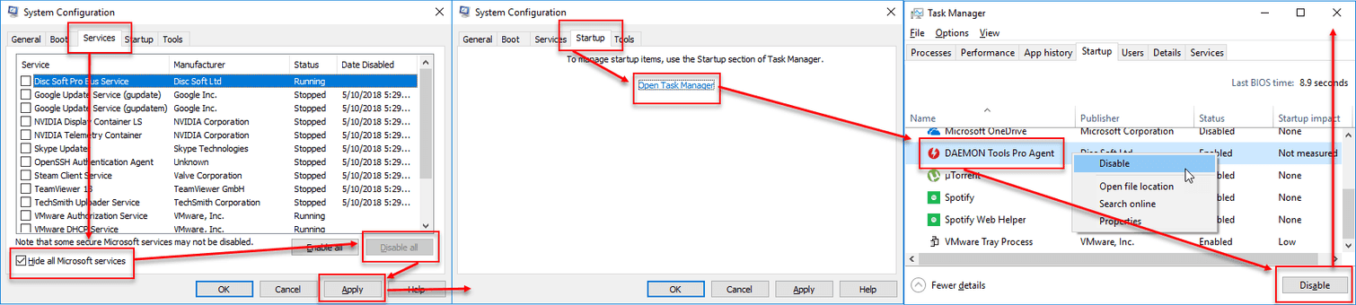 Daemon Tools doesn't work with this version of Windows - Error Solutions