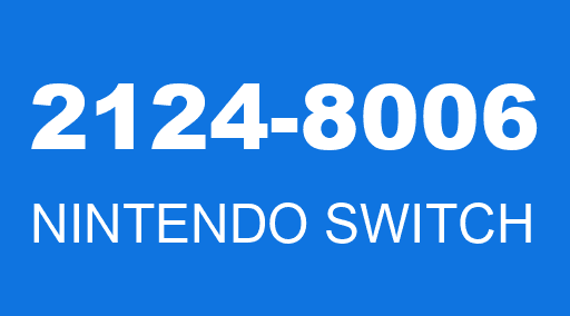 How to fix error code 2124-8006 on Nintendo Switch? - Error Solutions