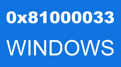 How do you fix the Windows backup error code 0x81000033? - Error Solutions